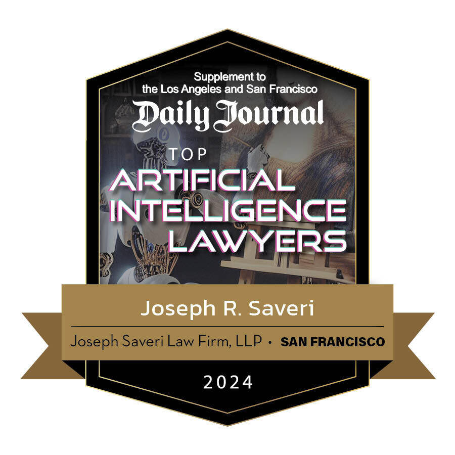 Joseph Saveri and Cadio Zirpoli Named “Top Artificial Intelligence Lawyers 2024” by the ...